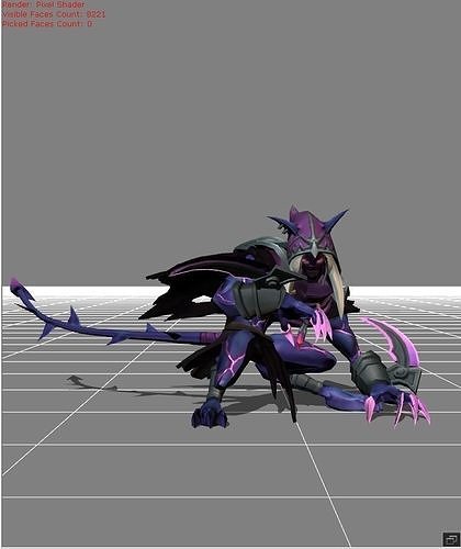 3D model Helcurt Shadowbringer VR / AR / low-poly | CGTrader