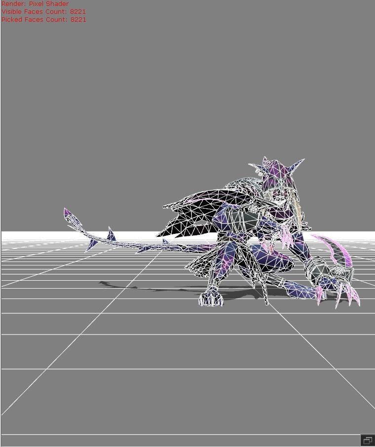 3D model Helcurt Shadowbringer VR / AR / low-poly | CGTrader