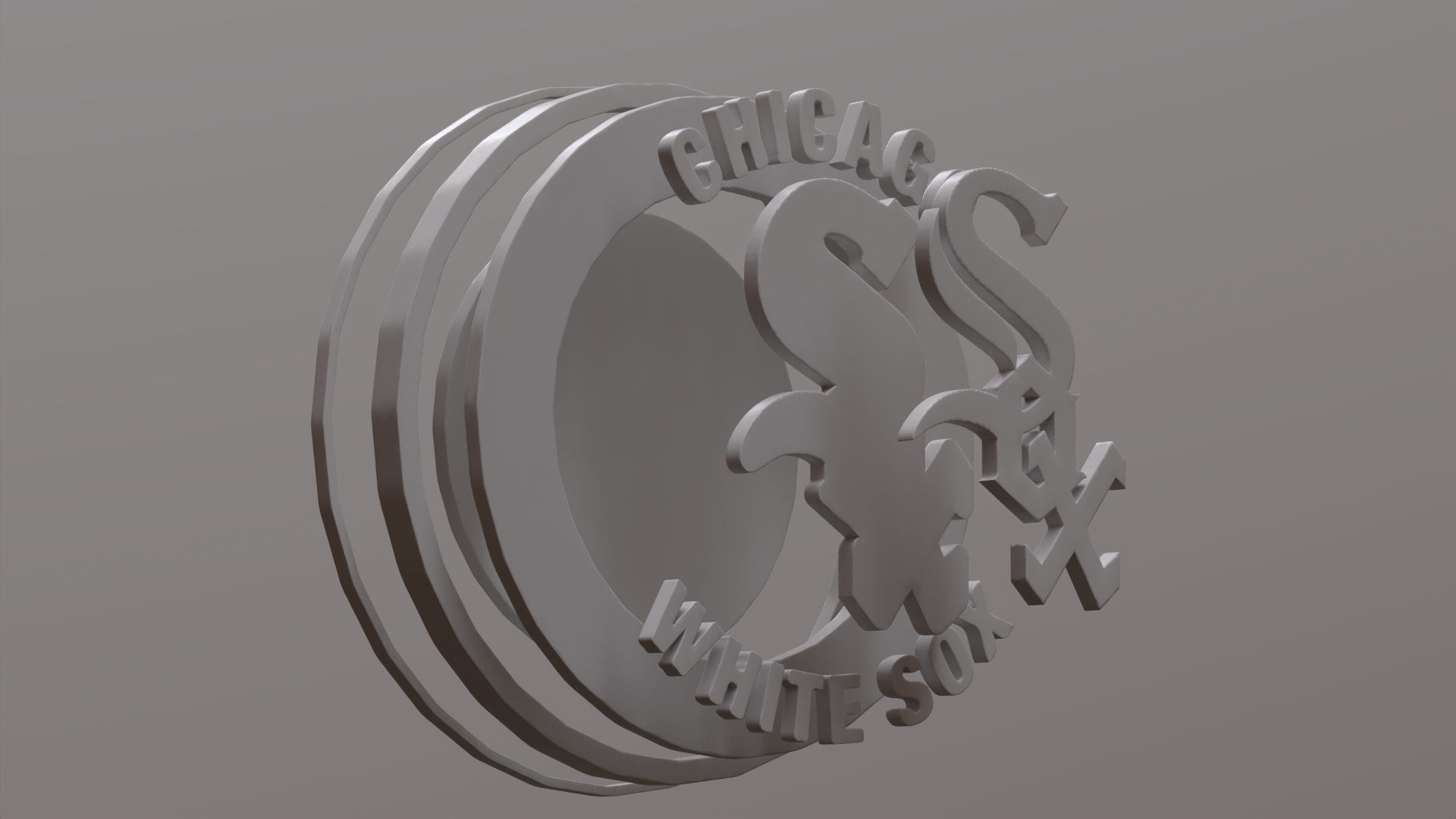 MLB Major League Baseball EVERY TEAMS LOGOS 3D model 3D printable ...