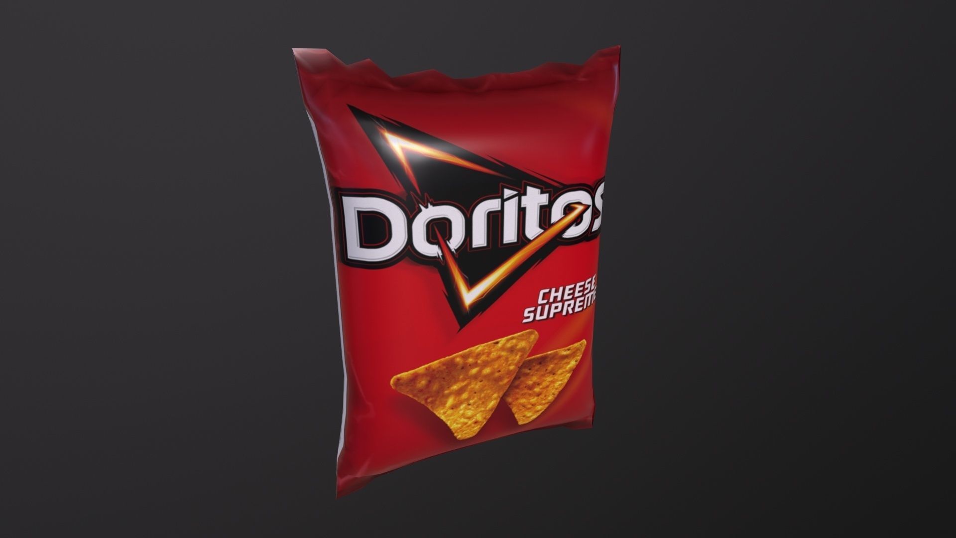 3D model Chips Packaging Doritos 3D Model VR / AR / low-poly | CGTrader