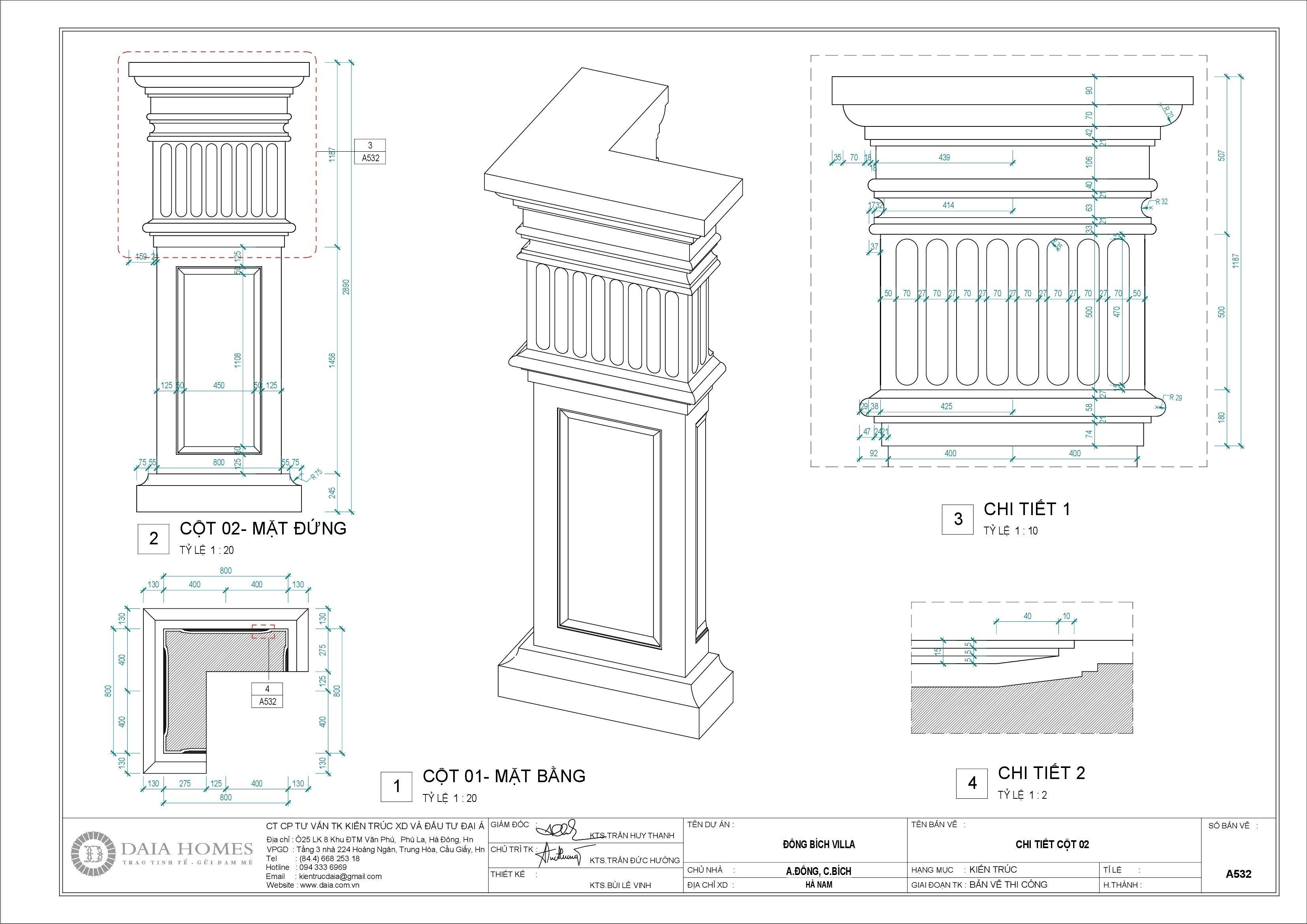 classic villa model revit templete family 3D model | CGTrader
