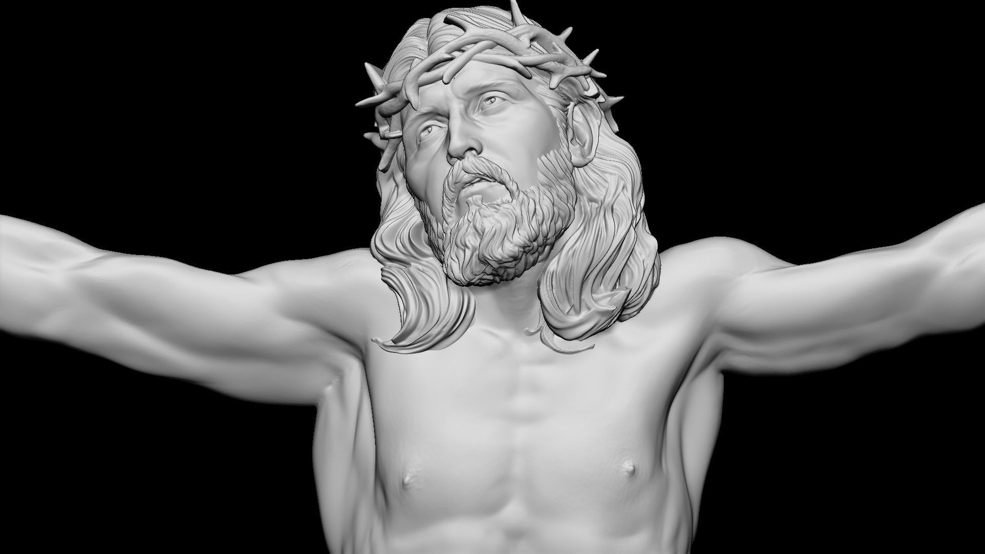 Crucifixion of Jesus Christ Cross Number 3 3D model 3D printable | CGTrader