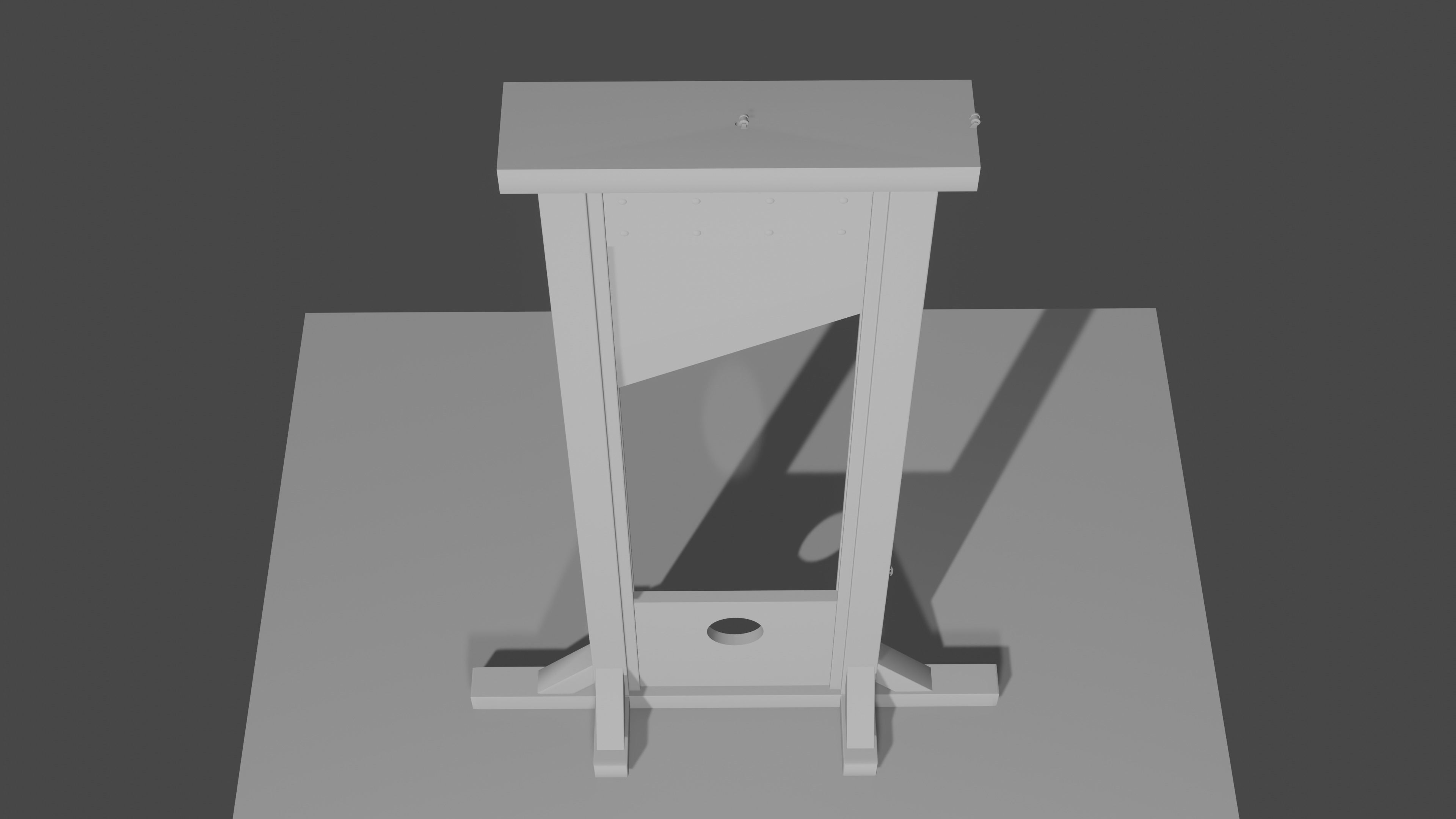 Guillotine Prop 3D model | CGTrader