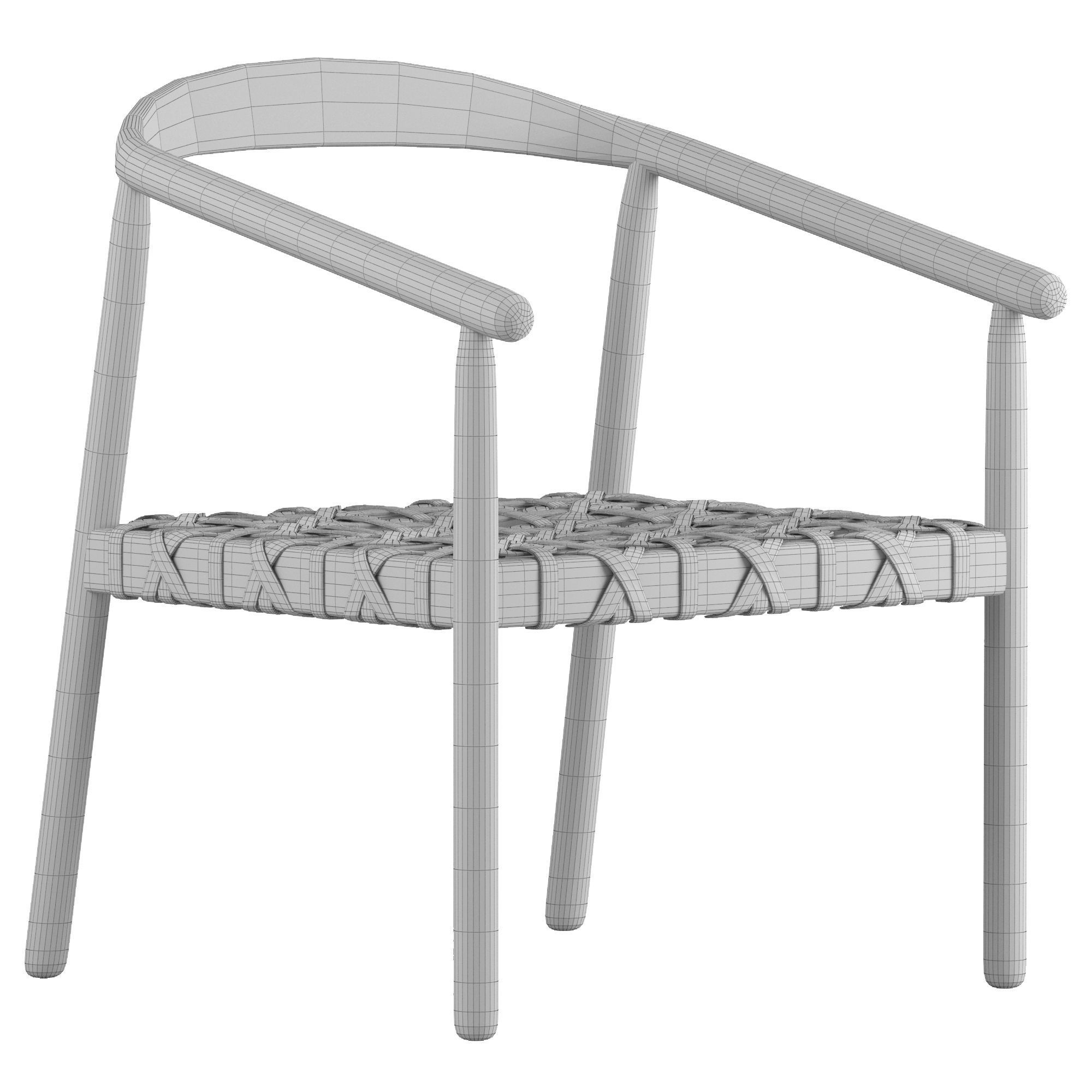 AVE Fay Armchair by Mia Cullin 3D model | CGTrader