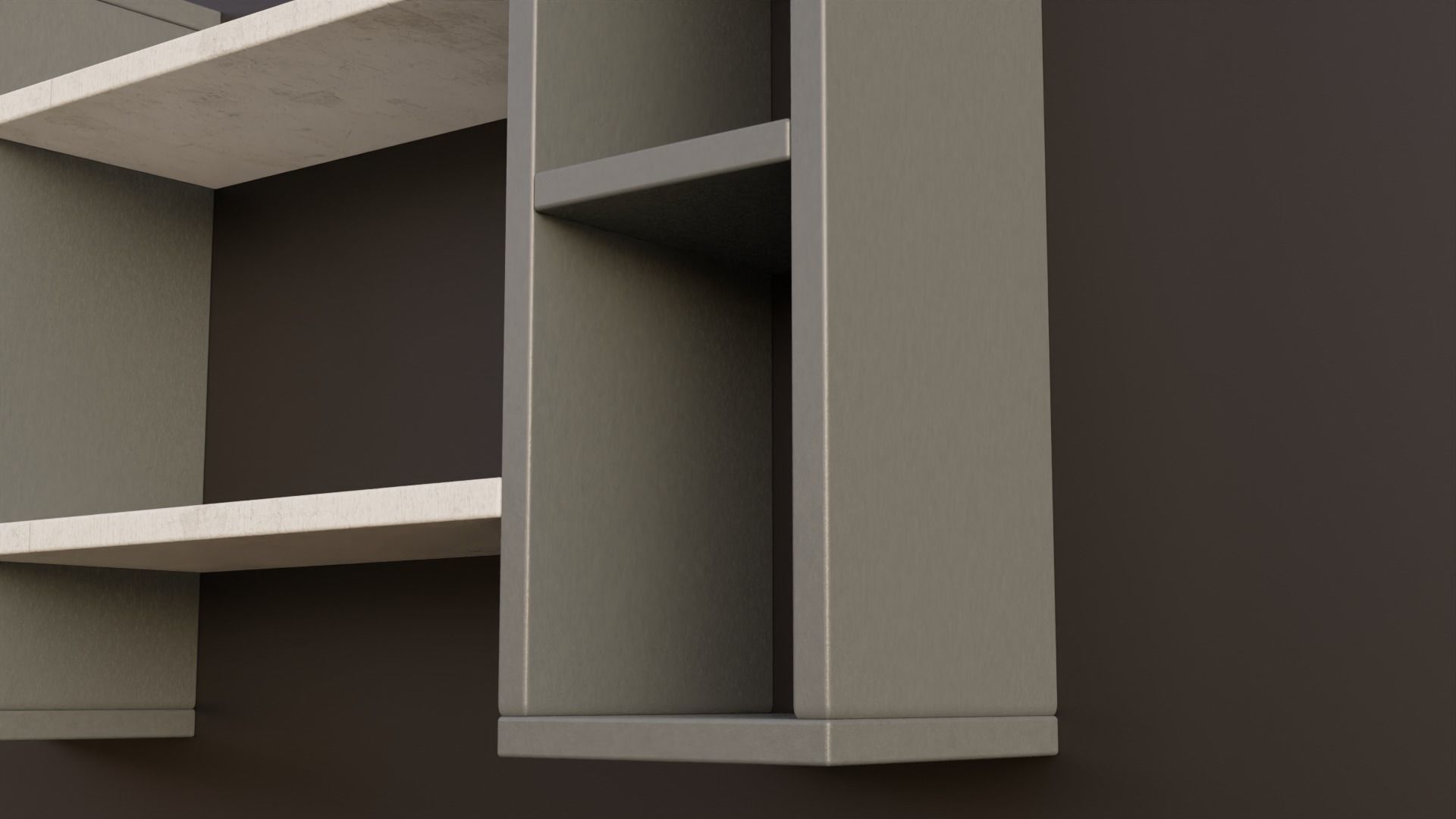 Modern Shelf Design free 3D model animated rigged | CGTrader