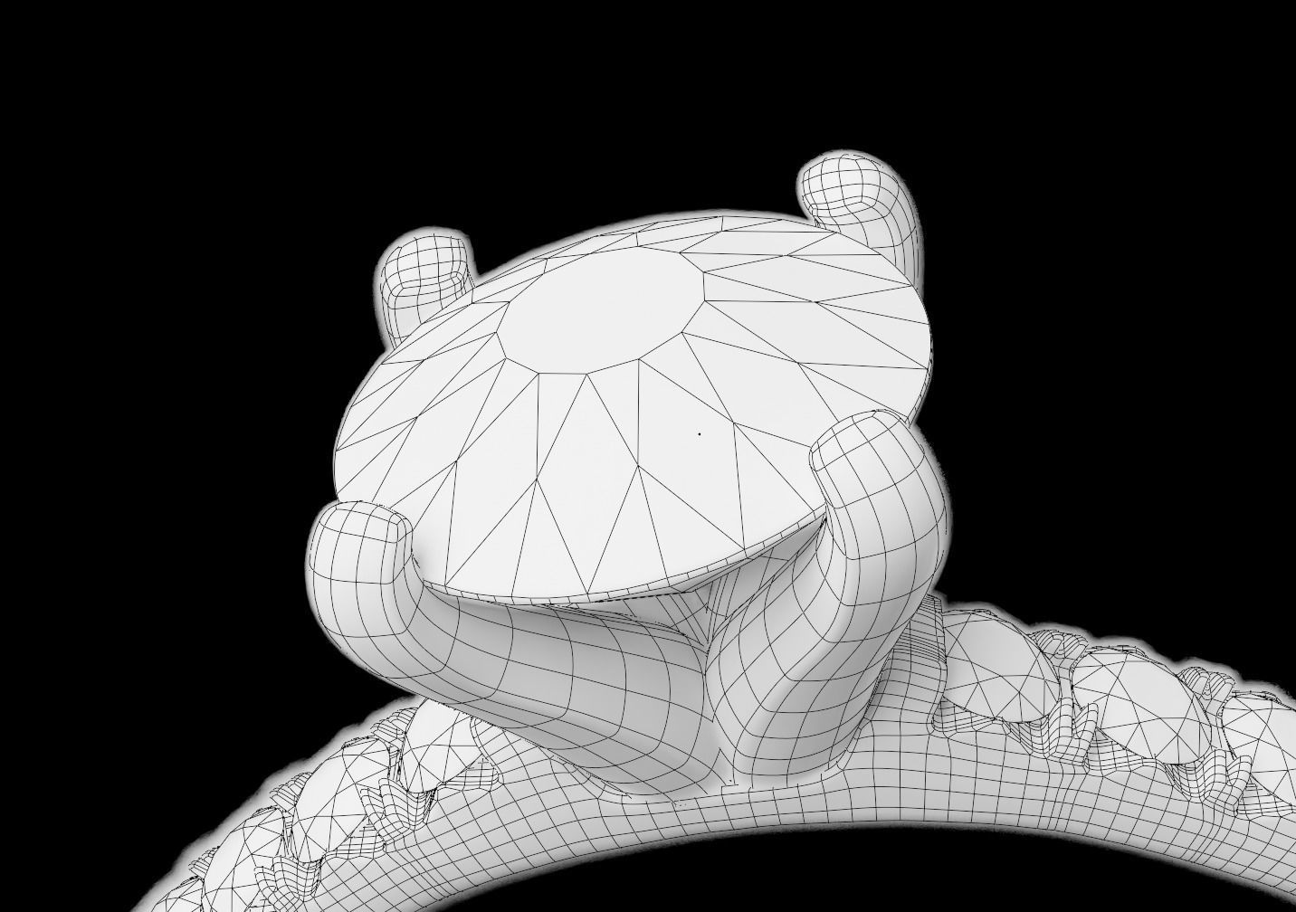 Luxurious Diamond Ring 3D Model 3D model | CGTrader