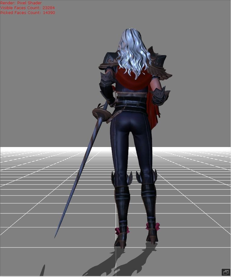 3D model Lancelot Masked Knight VR / AR / low-poly | CGTrader