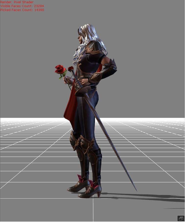 3D model Lancelot Masked Knight VR / AR / low-poly | CGTrader