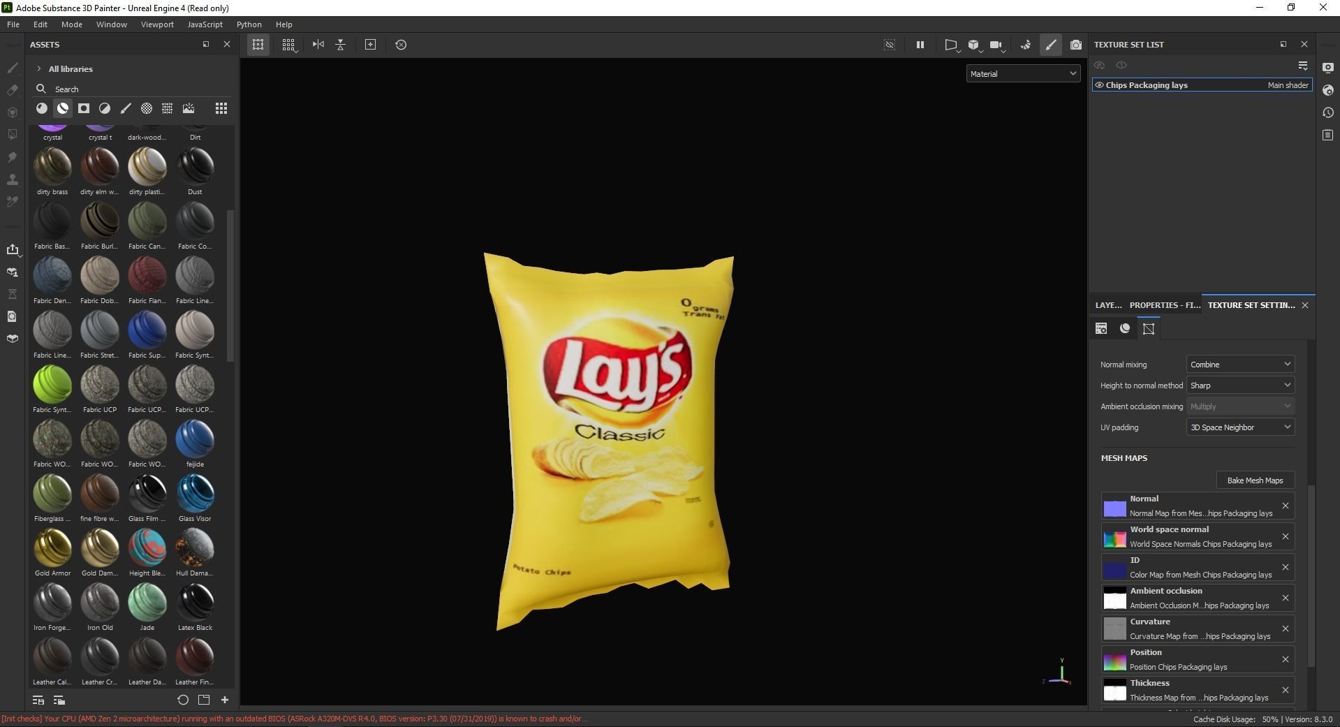 3D model Chips Packaging lays 3D Model VR / AR / low-poly | CGTrader