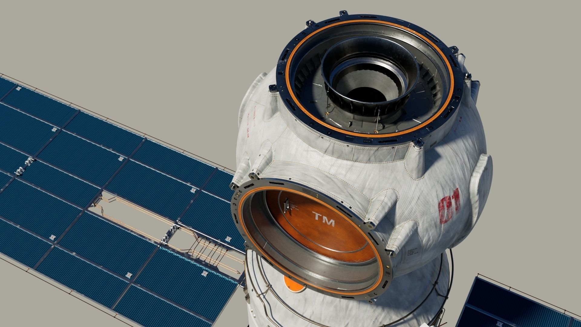 space station space module 3D model | CGTrader