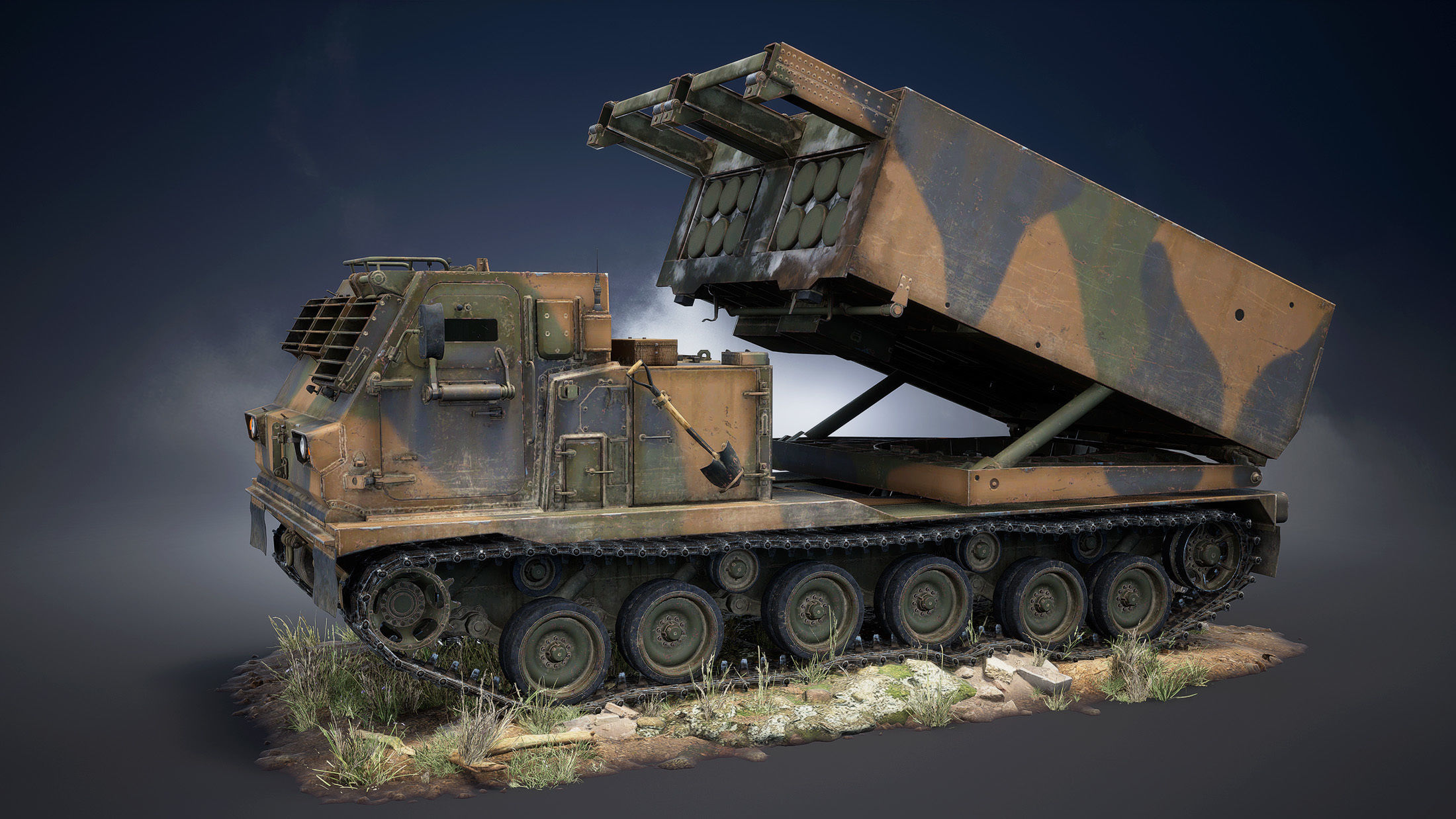3D model M270 MLRS Game Ready VR / AR / low-poly | CGTrader