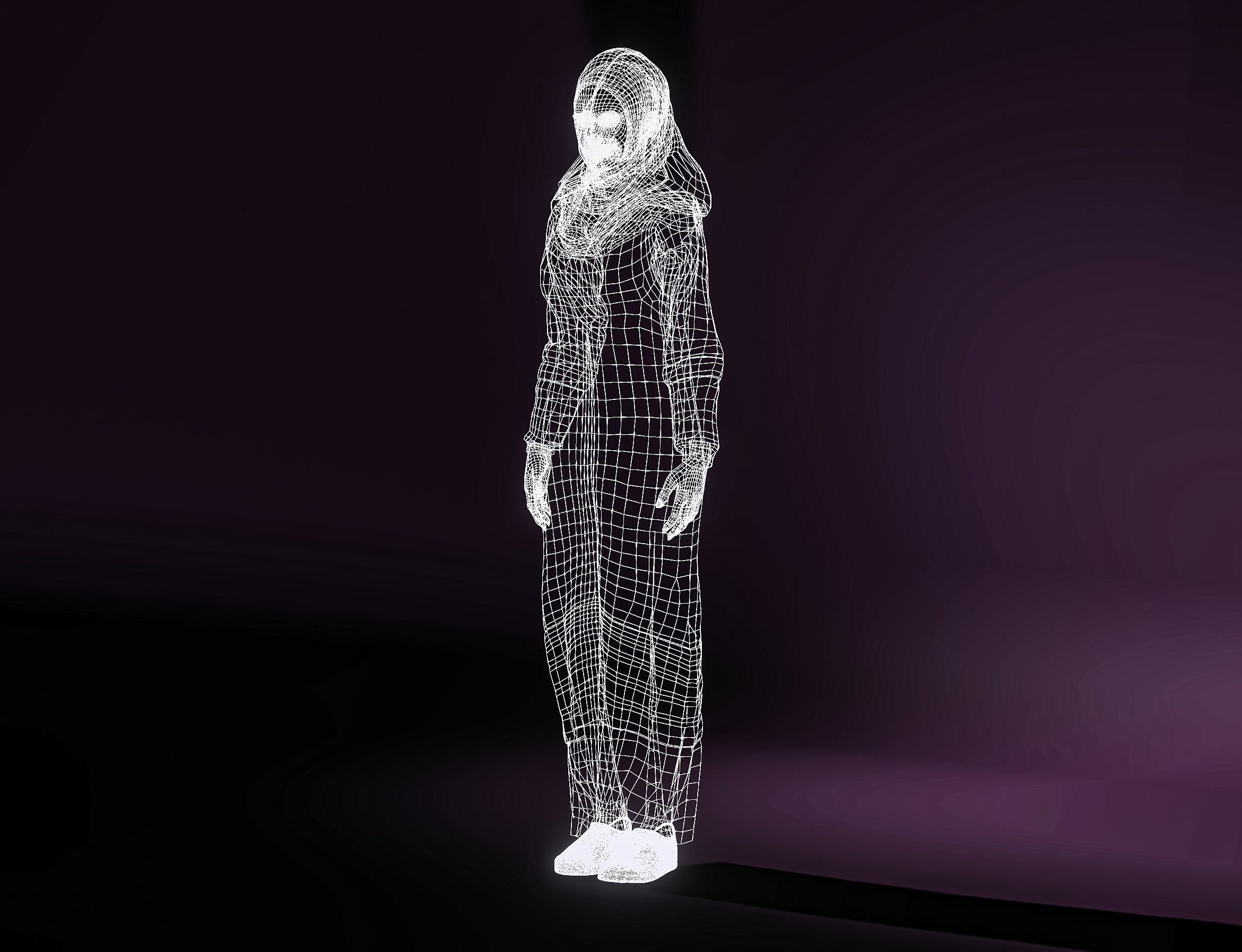 3D model High Quality Realistic Arab Woman VR / AR / low-poly | CGTrader