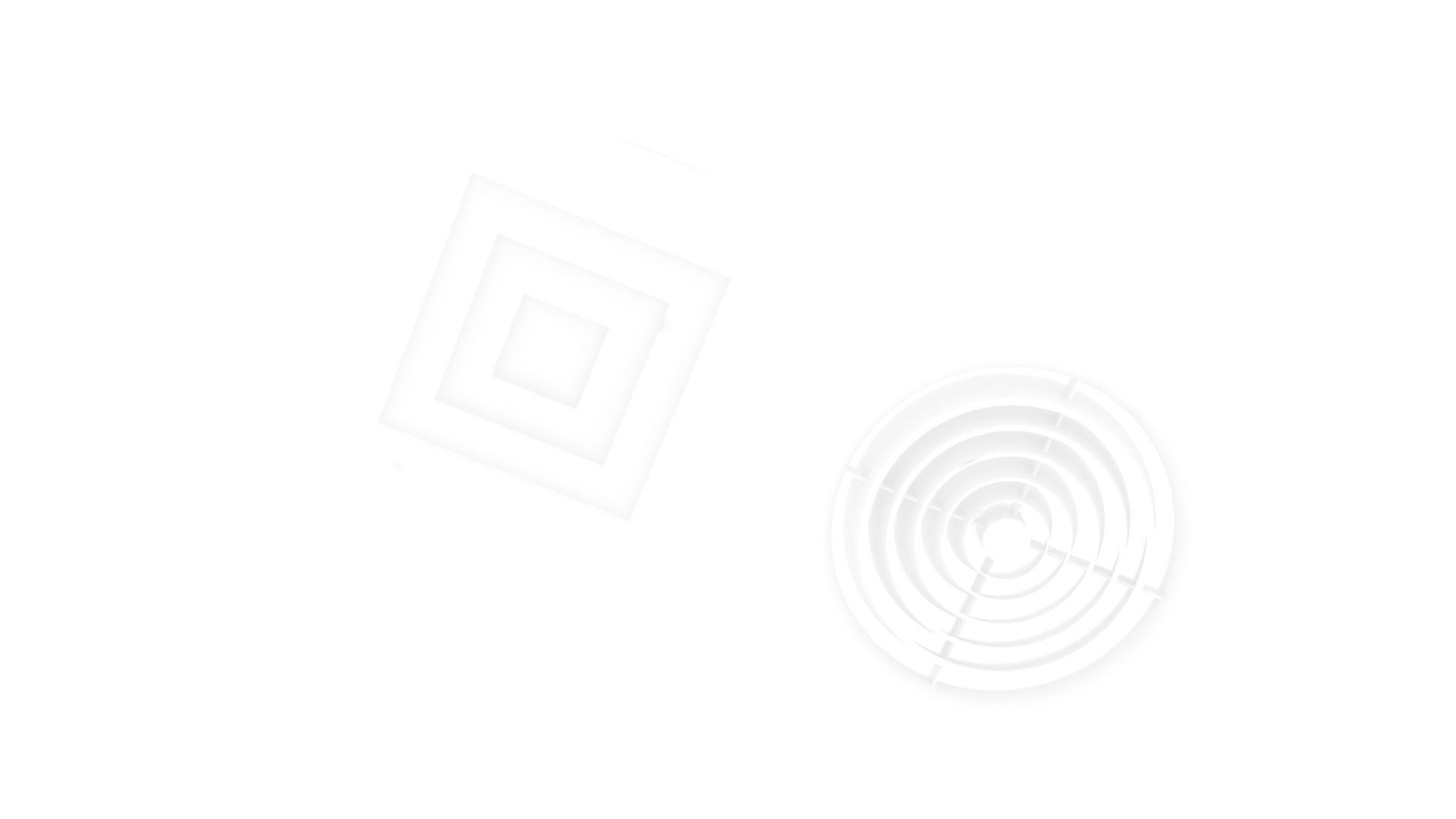 Square and Circle Ventilation Systems 3D model | CGTrader
