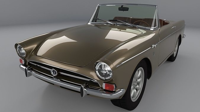 Sunbeam Tiger 1966 High Poly 3D model | CGTrader