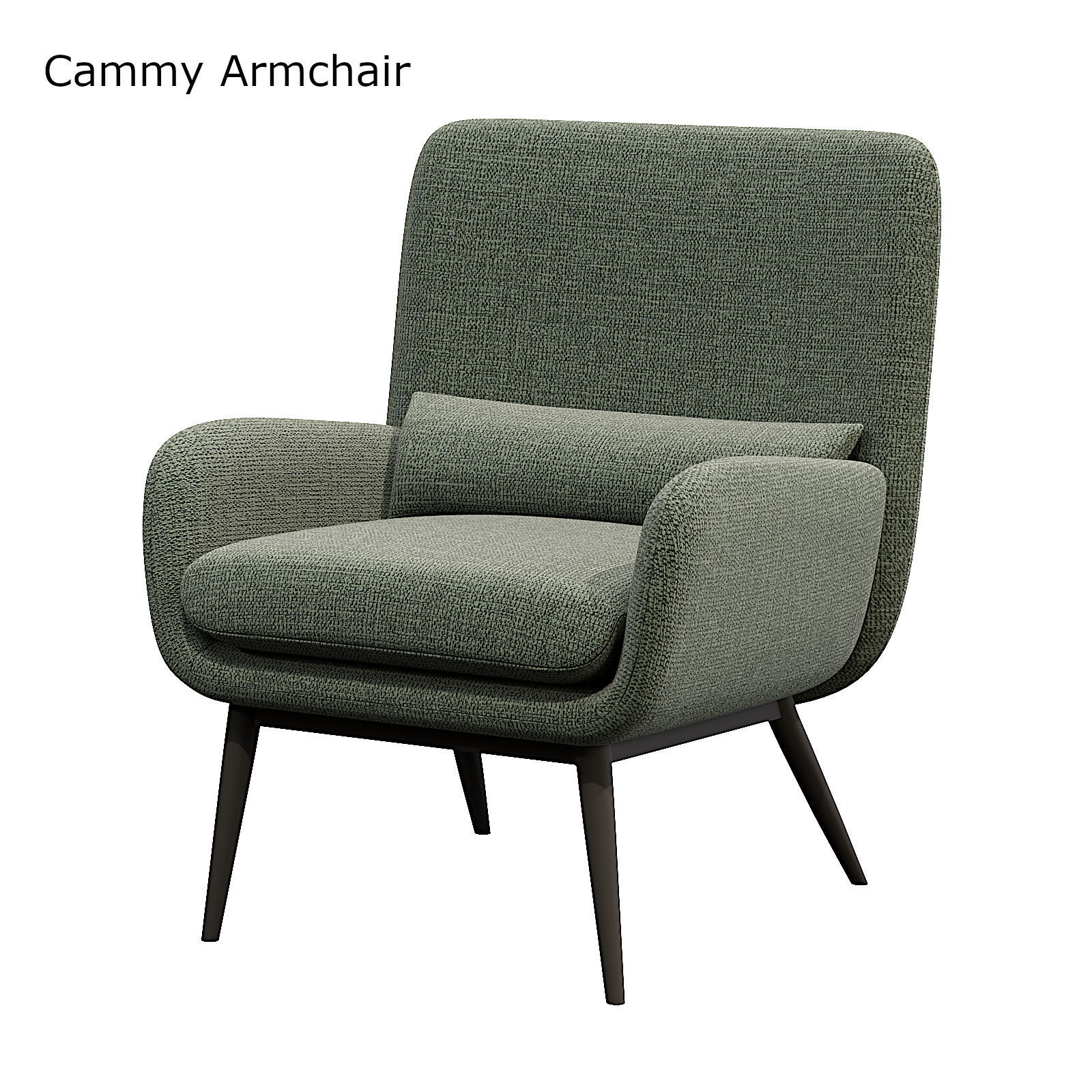 3D model Cammy Armchair from Castlery VR / AR / low-poly | CGTrader