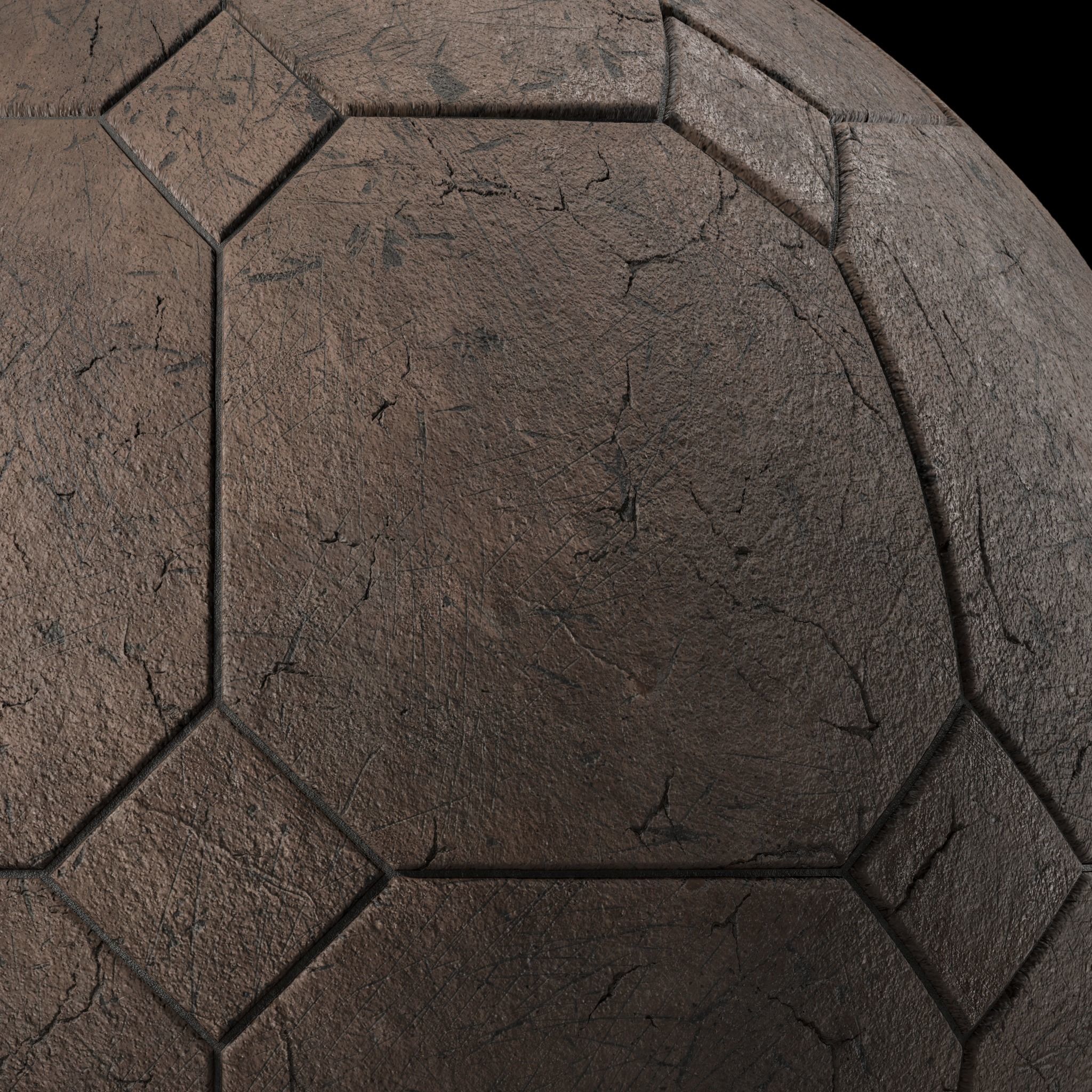 Texture Tile Materials 36- Concrete Tiling By Gravel Sbsar Pbr Seamless ...