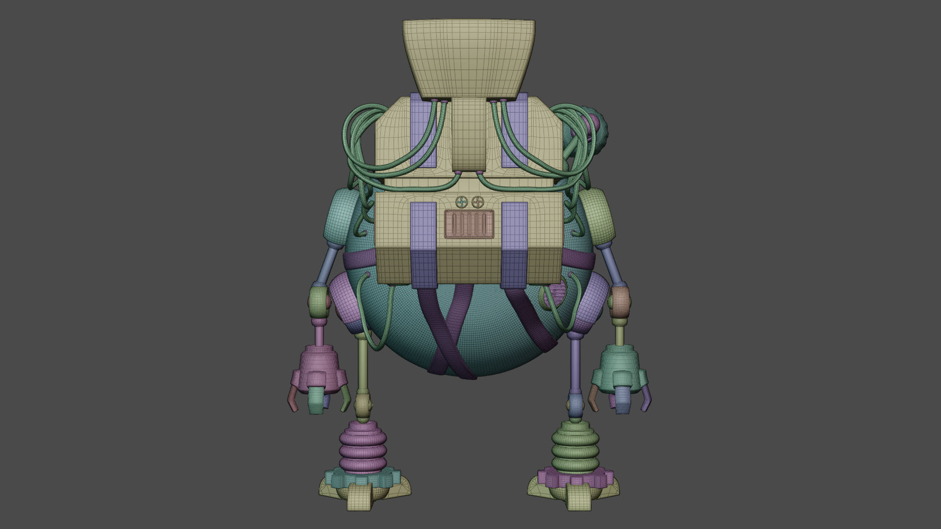 Mining Mech 3D model | CGTrader