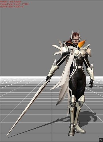 3D model Lancelot Bren Esports VR / AR / low-poly | CGTrader