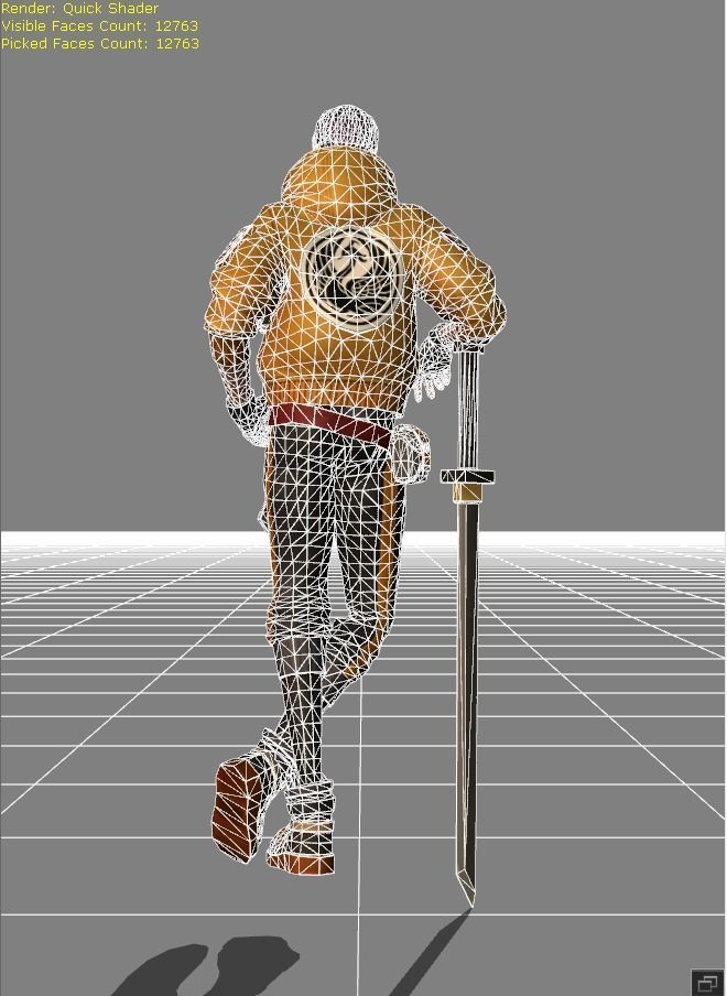 3D model Ling Street Punk VR / AR / low-poly | CGTrader