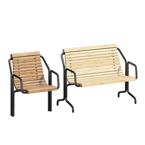 Contour senior seater 3D model | CGTrader