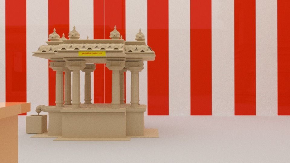 indian Temple 3D model | CGTrader