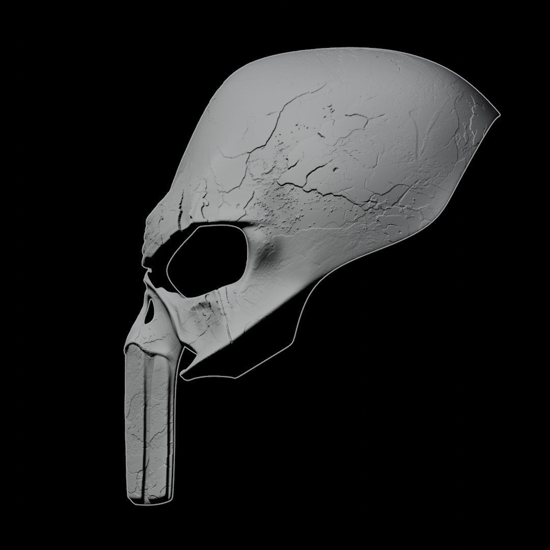 The Punisher Marvel Mask Printable STL 3D model 3D printable | CGTrader