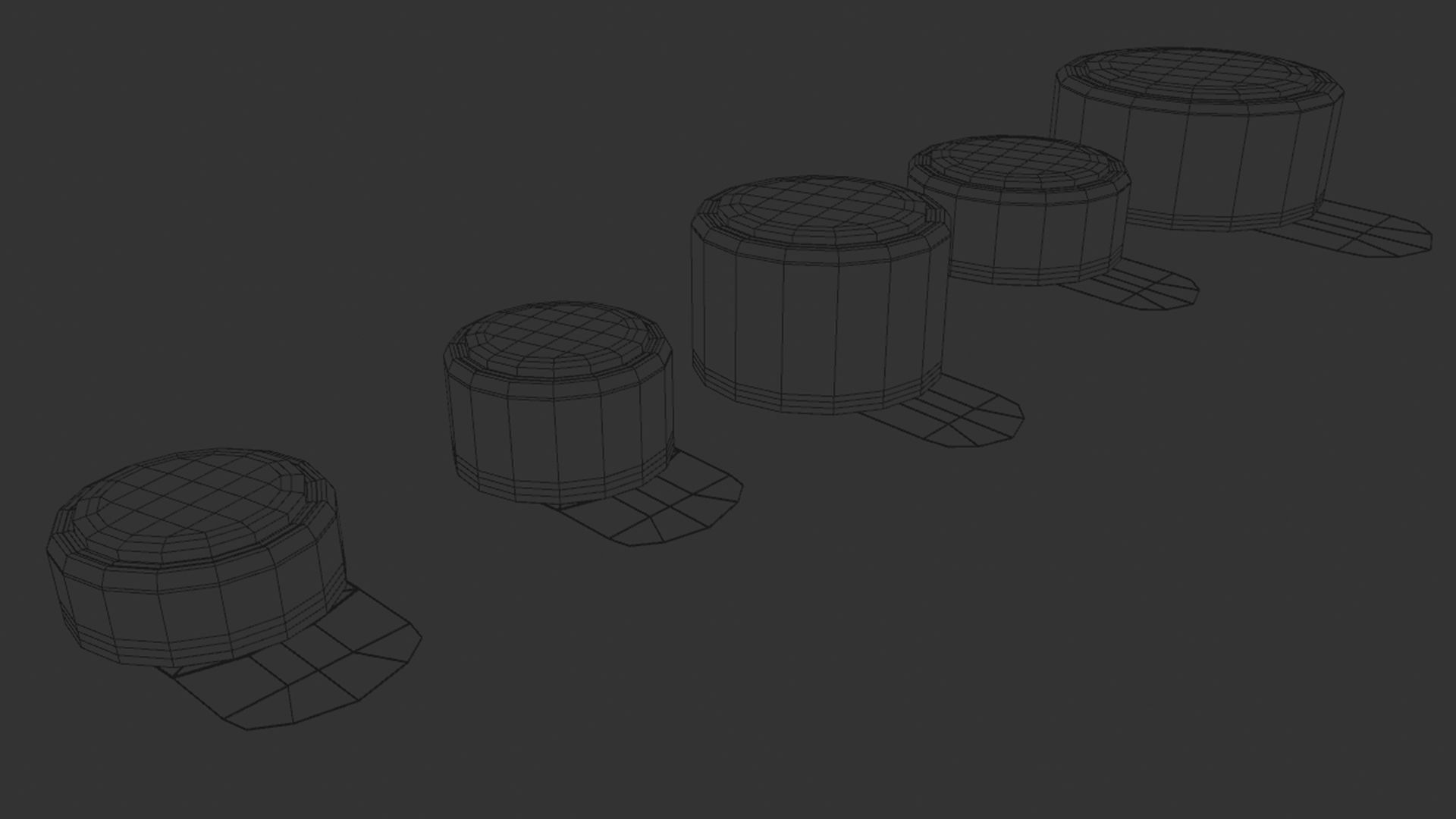 ALL Size Zinc Air Battery Cells 3D model | CGTrader