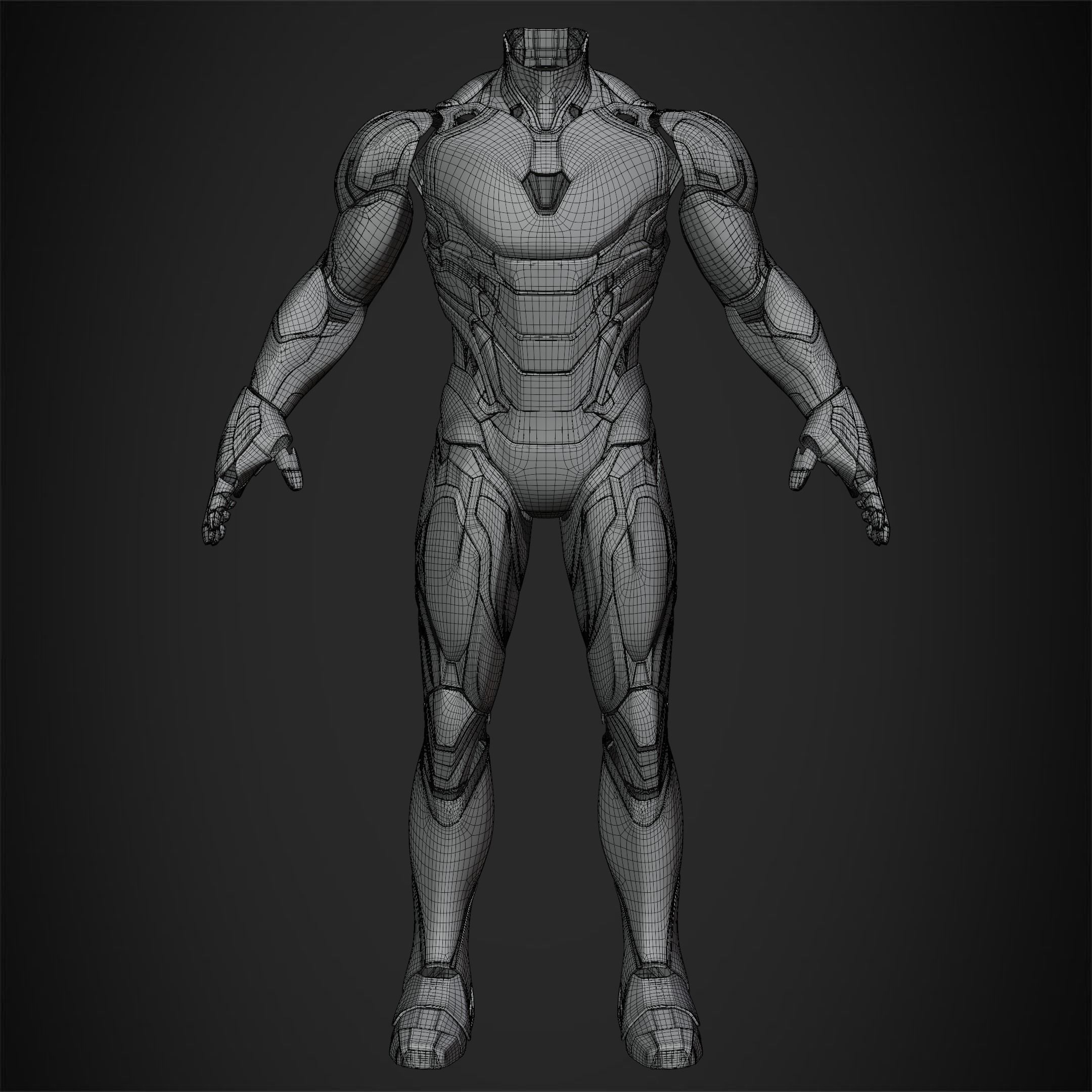 Iron Man Mark 85 Armor for Cosplay 3D model 3D printable | CGTrader