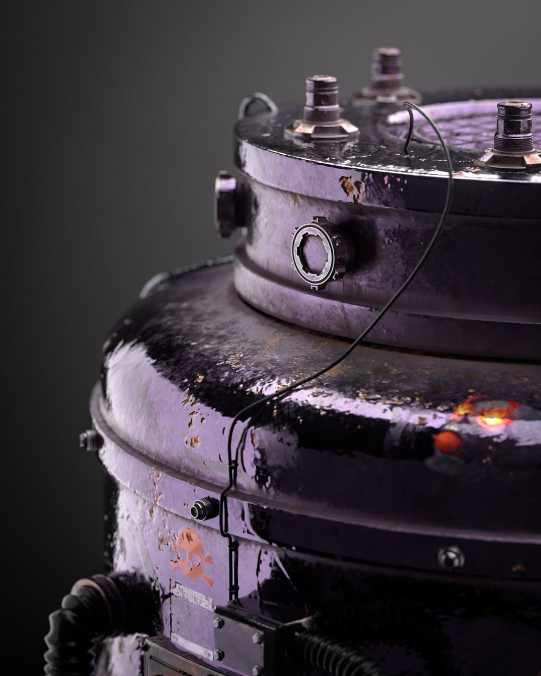 Sci-Fi Container Prop model - Futuristic - Cyberpunk 3D model | CGTrader