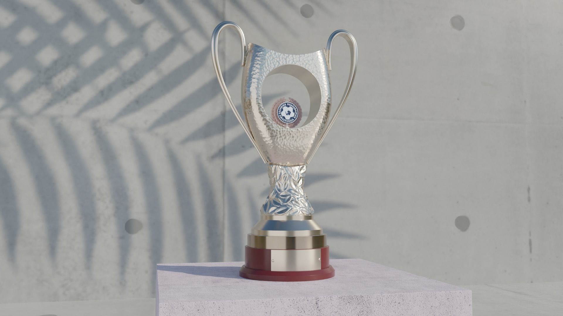 Greek Soccer Trophy - Exquisite 3d replica 3D model 3D printable | CGTrader