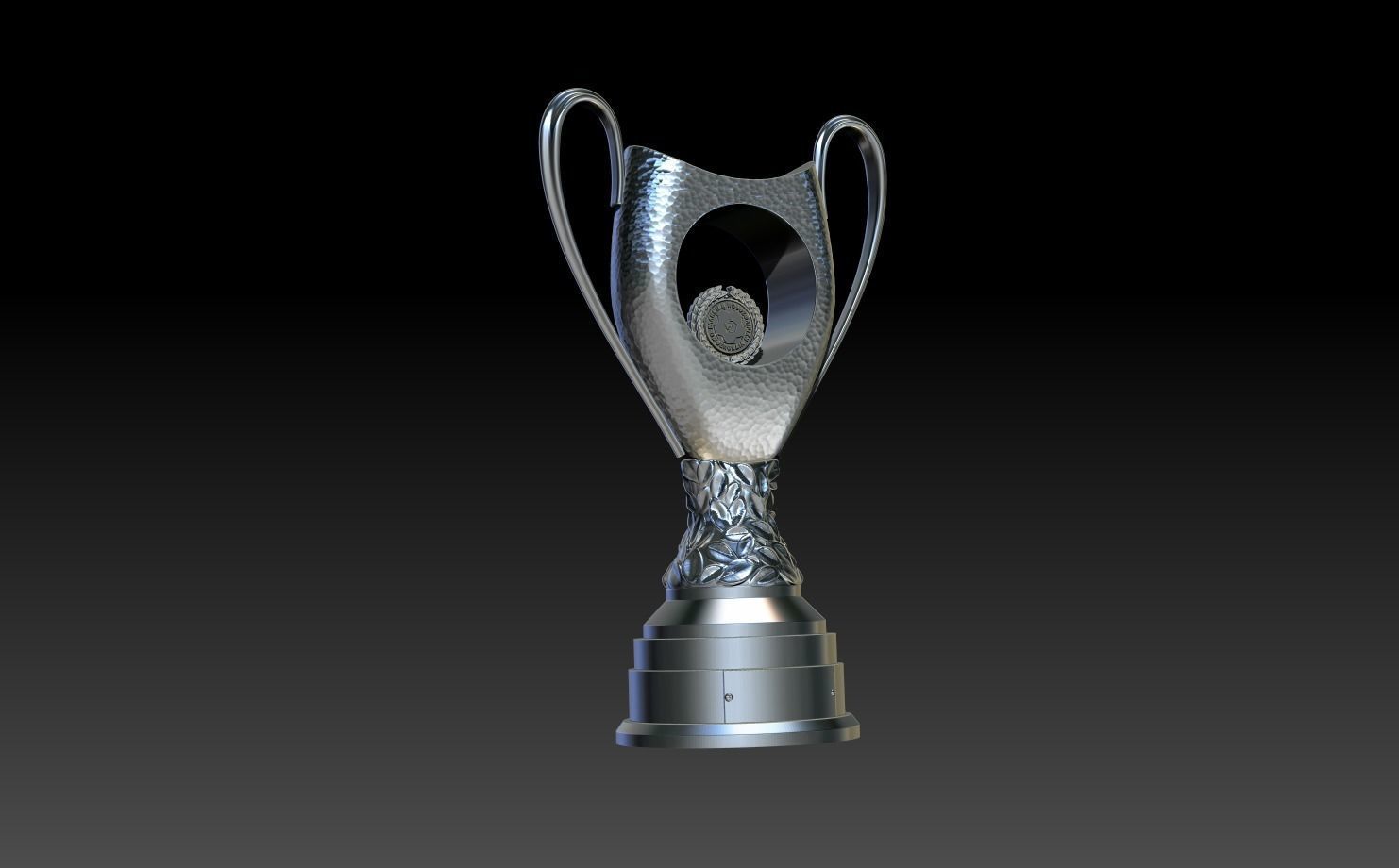 Greek Soccer Trophy - Exquisite 3d replica 3D model 3D printable | CGTrader