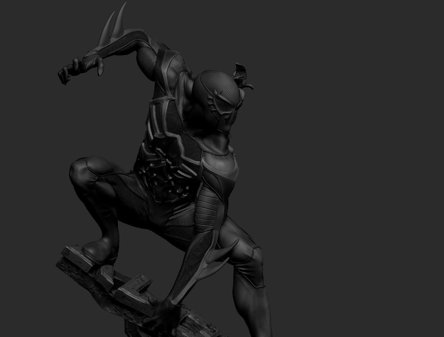 Spider man 2099 3D model 3D printable | CGTrader