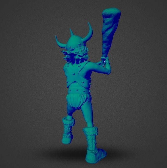 BOBBY THE BARBARIAN DUNGEONS AND DRAGONS 3D model 3D printable | CGTrader