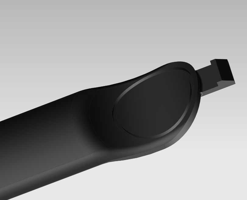 TV remote controller battery door 3D model 3D printable | CGTrader