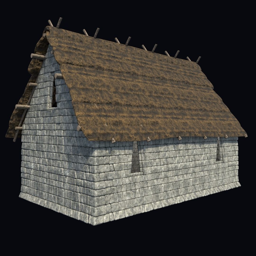 3D model BUILDING AZTEC MAYAN INCA STONE HOUSE TEMPLE COLLECTION VR ...