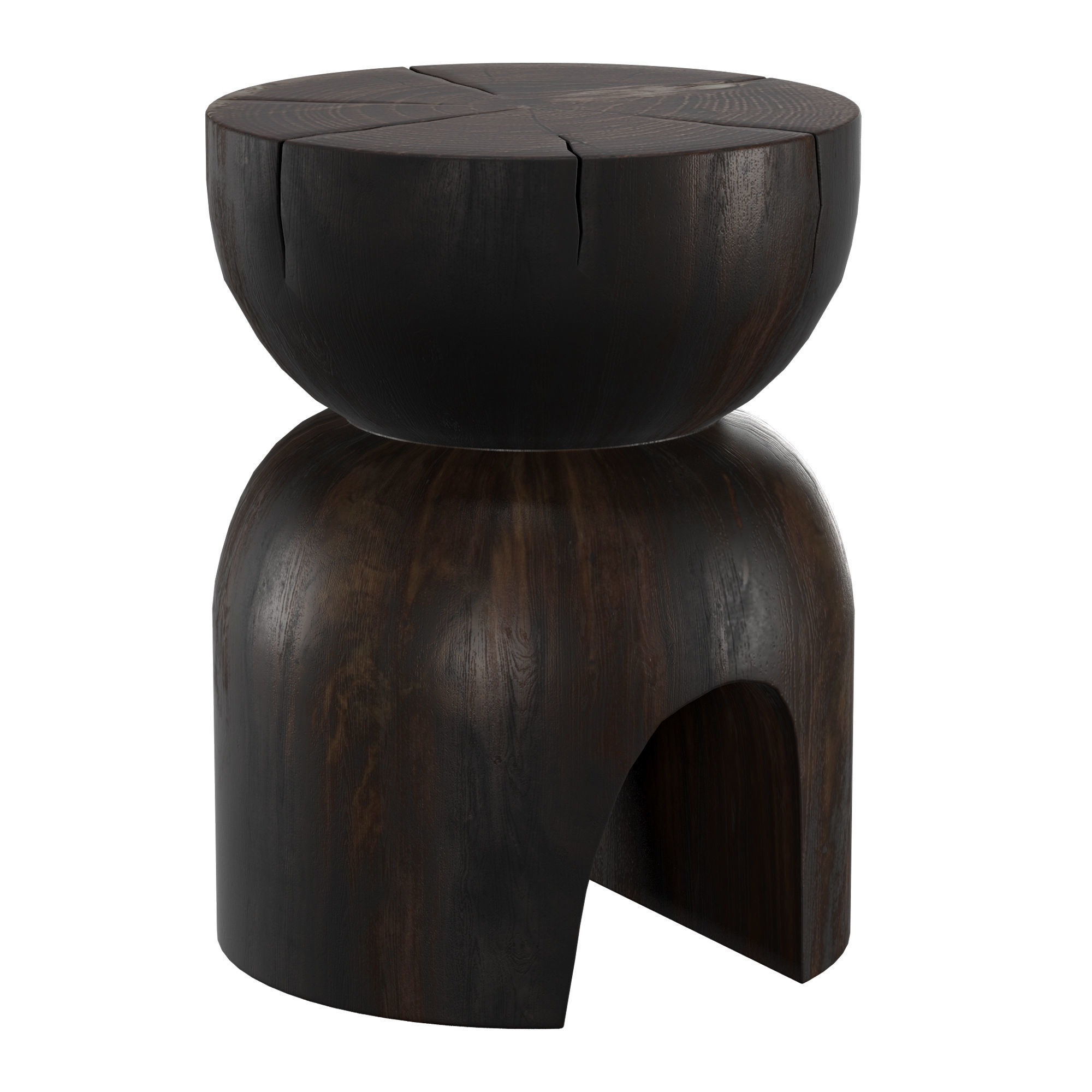 Anders Timber Stool 3D model | CGTrader
