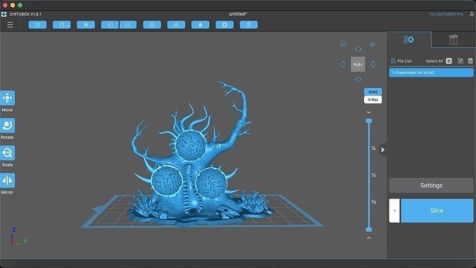Gross Gnarled Plague Tree 3D model 3D printable | CGTrader