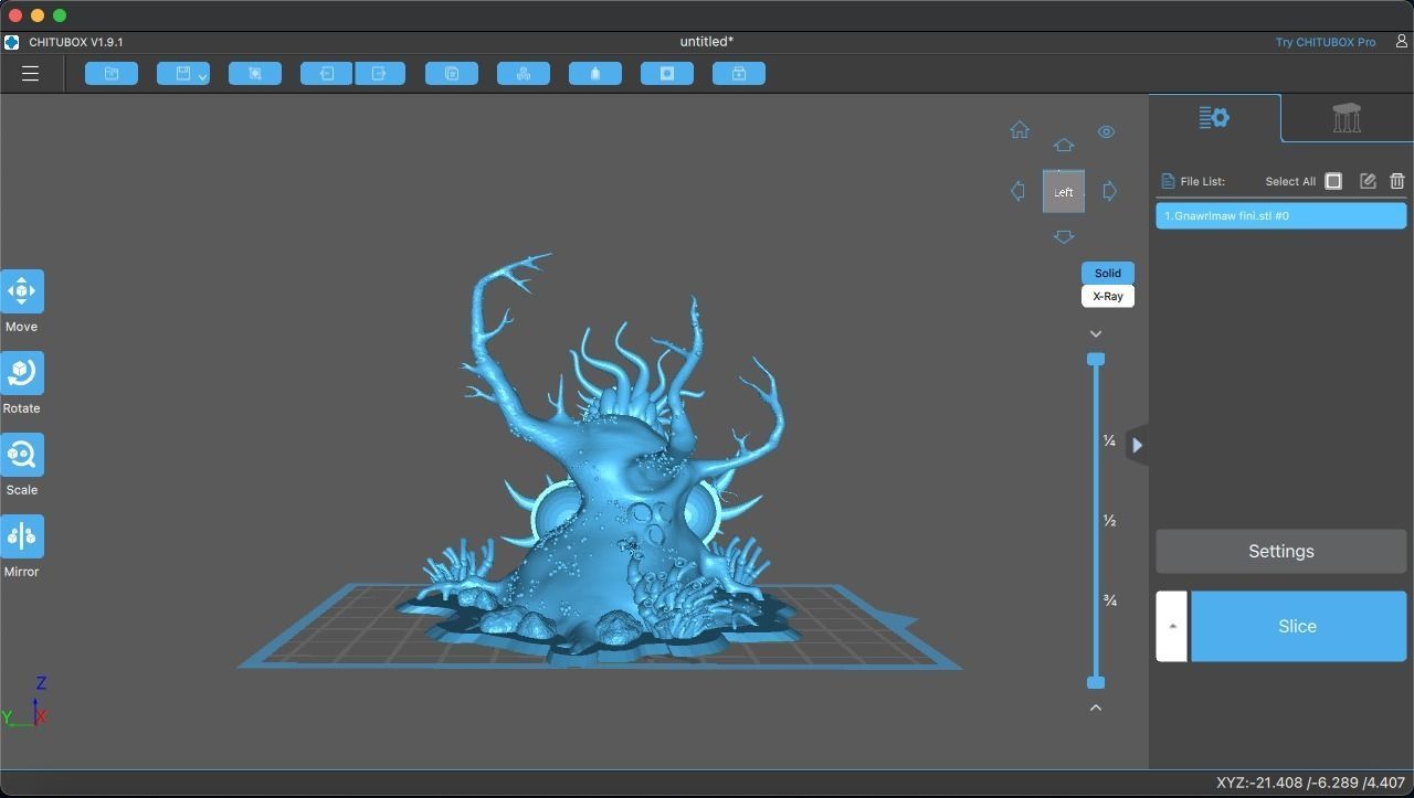 Gross Gnarled Plague Tree 3D model 3D printable | CGTrader