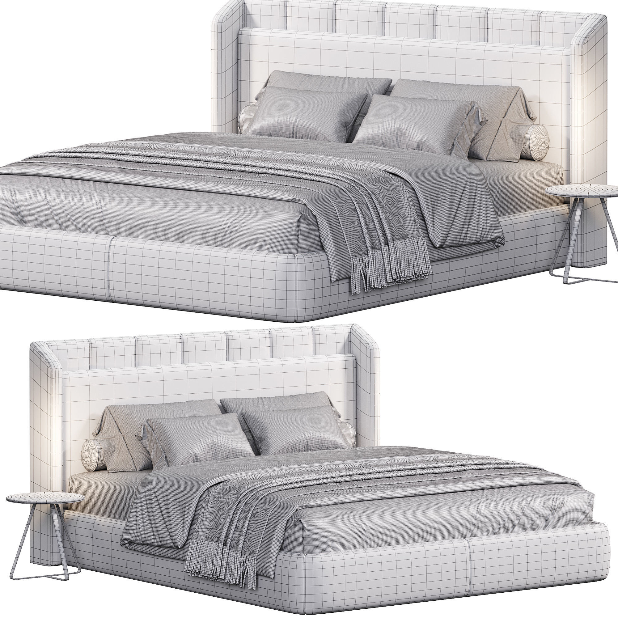 Rio bed by factories Ana Roque 3D model | CGTrader