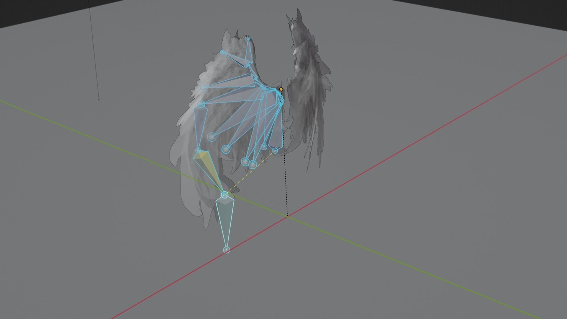 3D model Realistic wings rigged VR / AR / low-poly | CGTrader