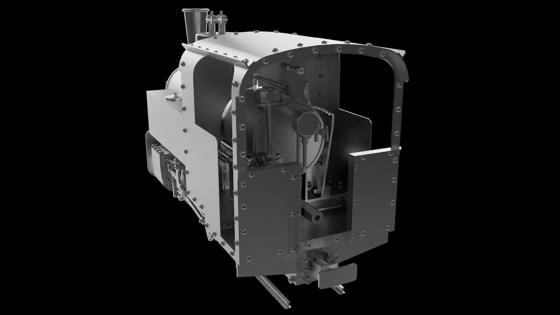 Stirling Engine 3D model 3D printable | CGTrader