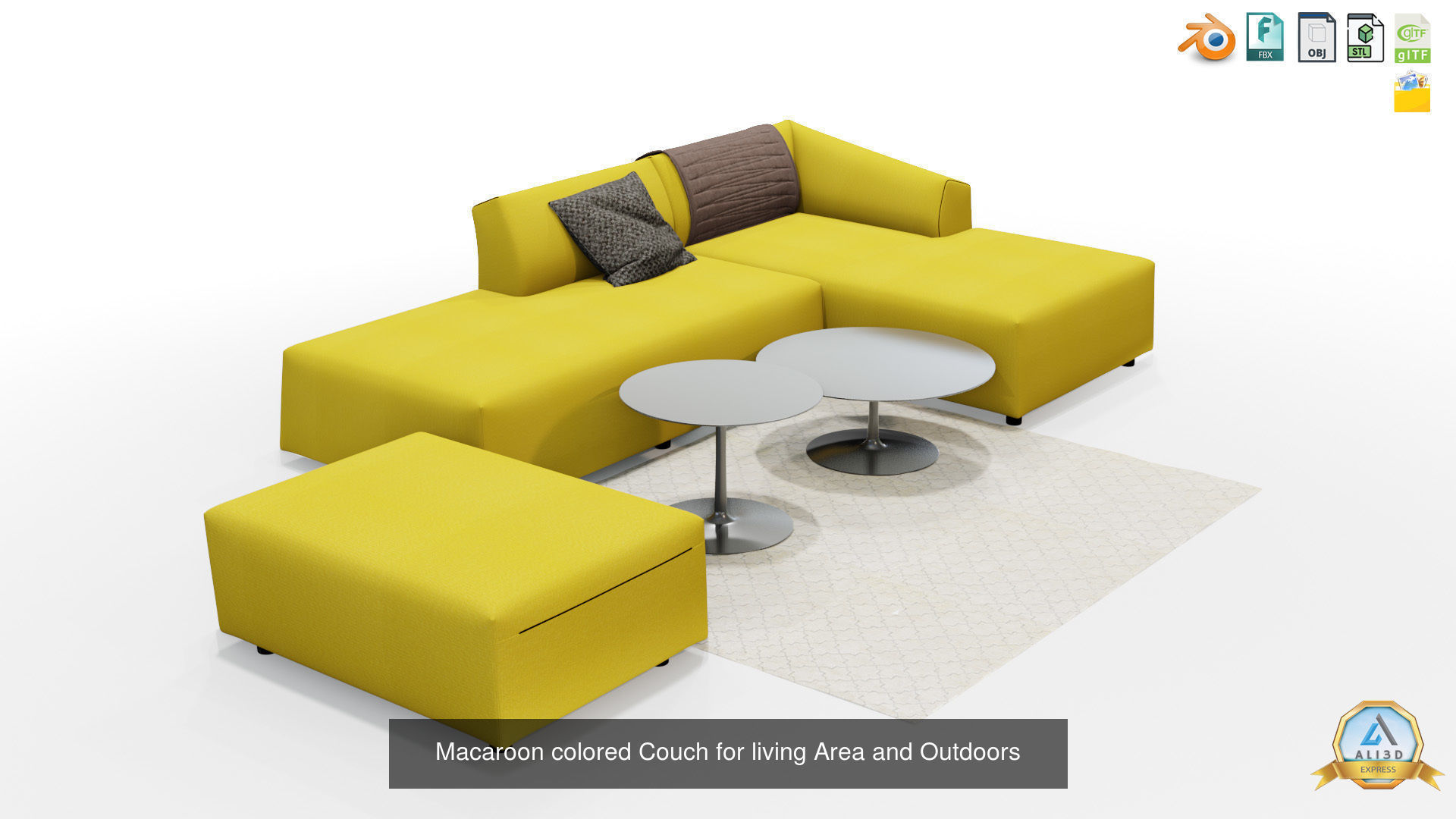 Collection of 10 Modern Couch Sofas for Architecture Design | CGTrader