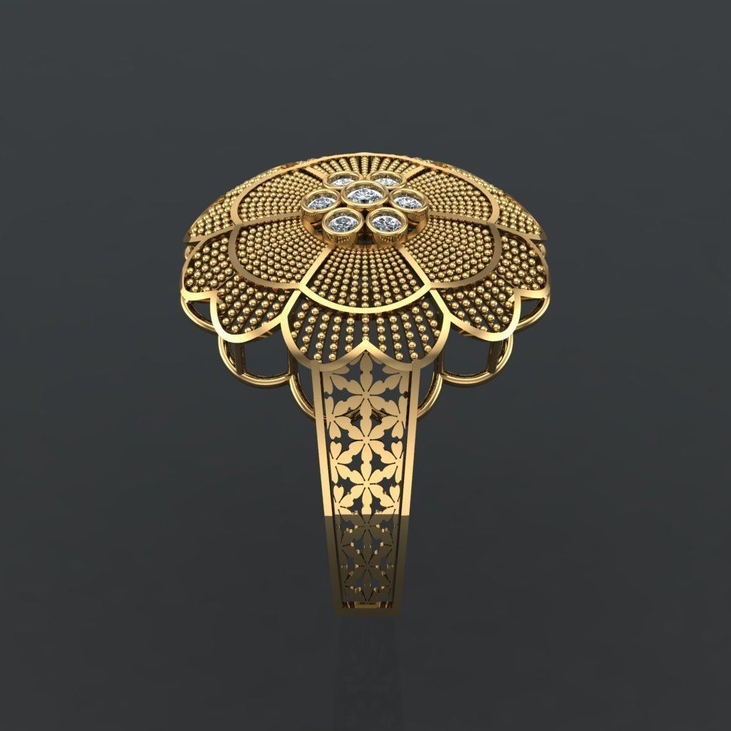 Traditional Indian locket and necklace Design 3D print Mode 3D model 3D ...