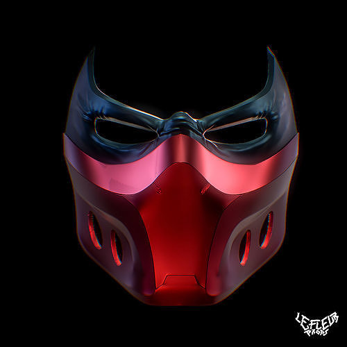 RED HOOD OUTLAW MASK 3D model 3D printable | CGTrader