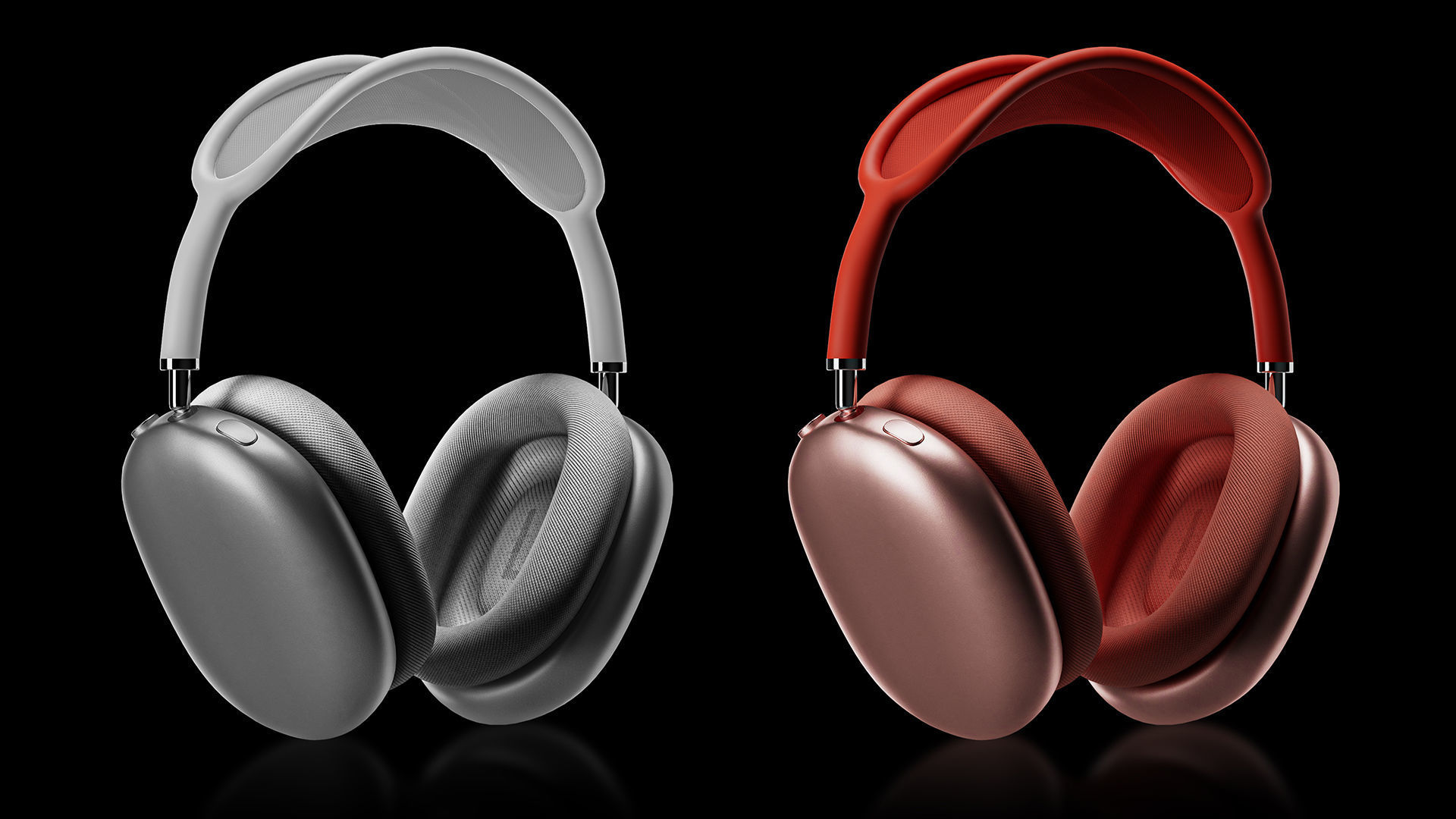 Airpod Max and Airpod Pro Headphone Set Full Color 3D model | CGTrader