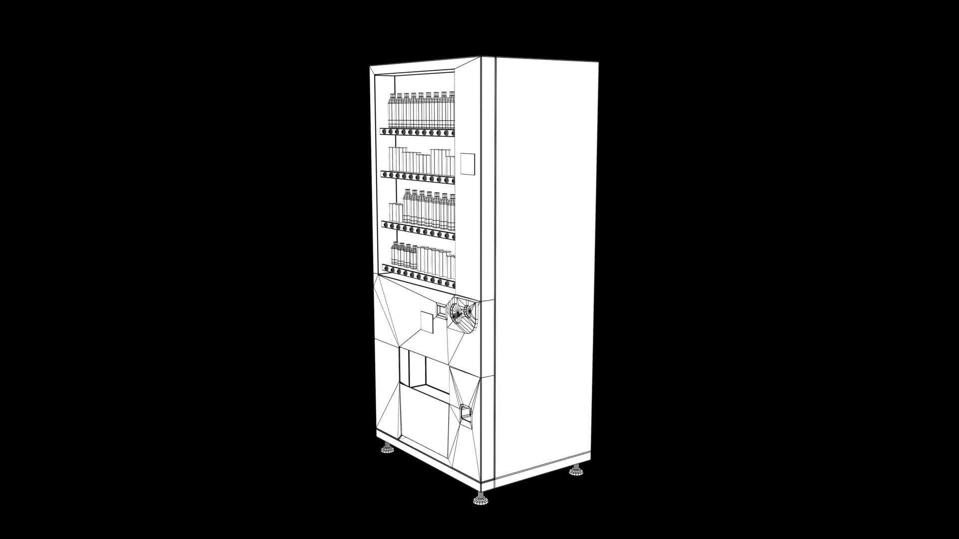 vending machine 3D model | CGTrader