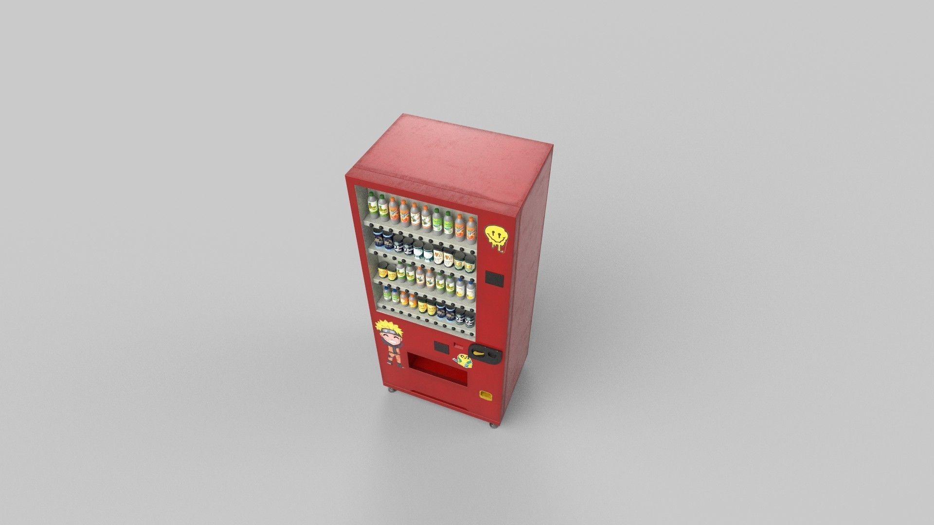 vending machine 3D model | CGTrader