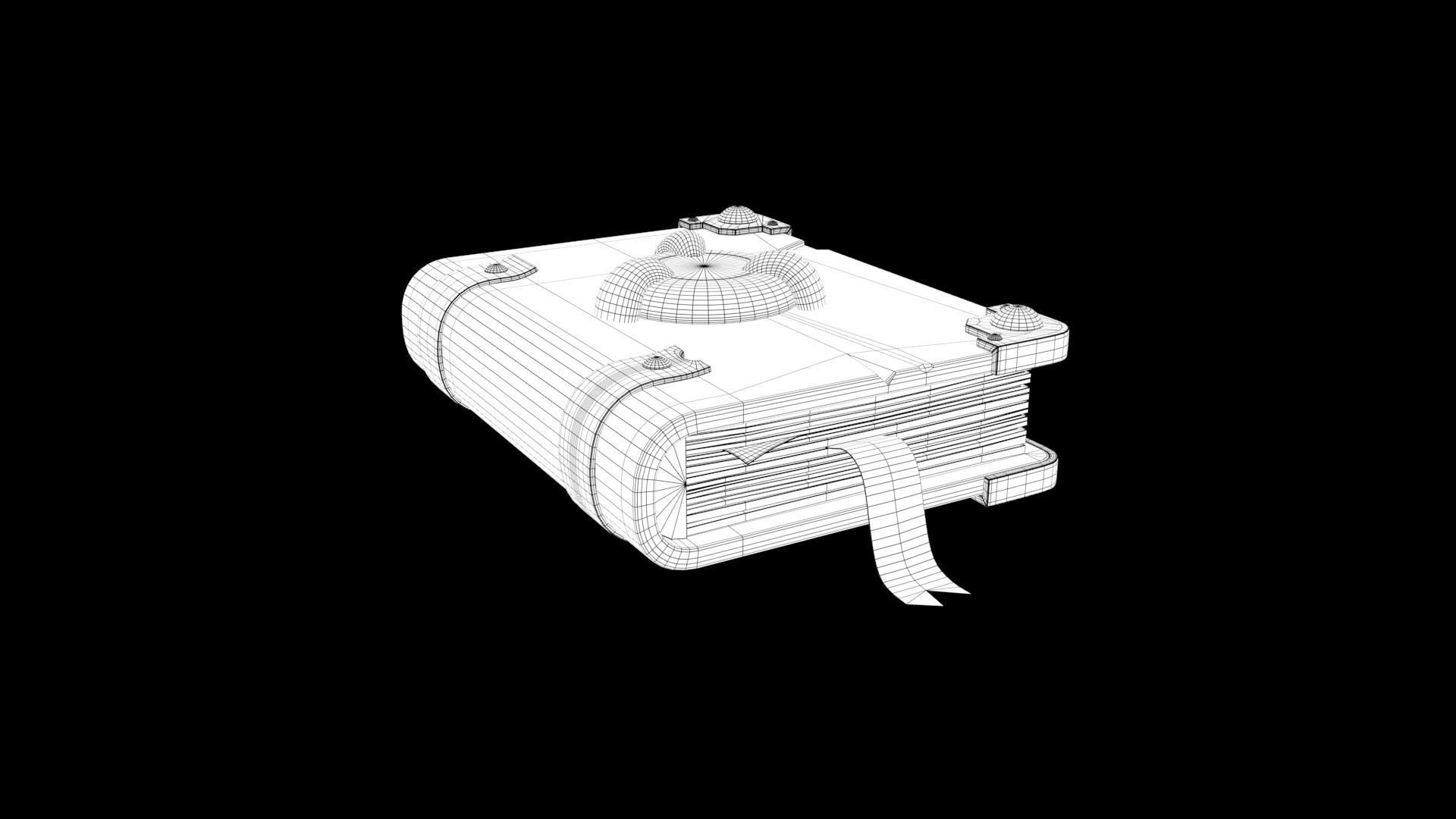 stylized book 3D model | CGTrader