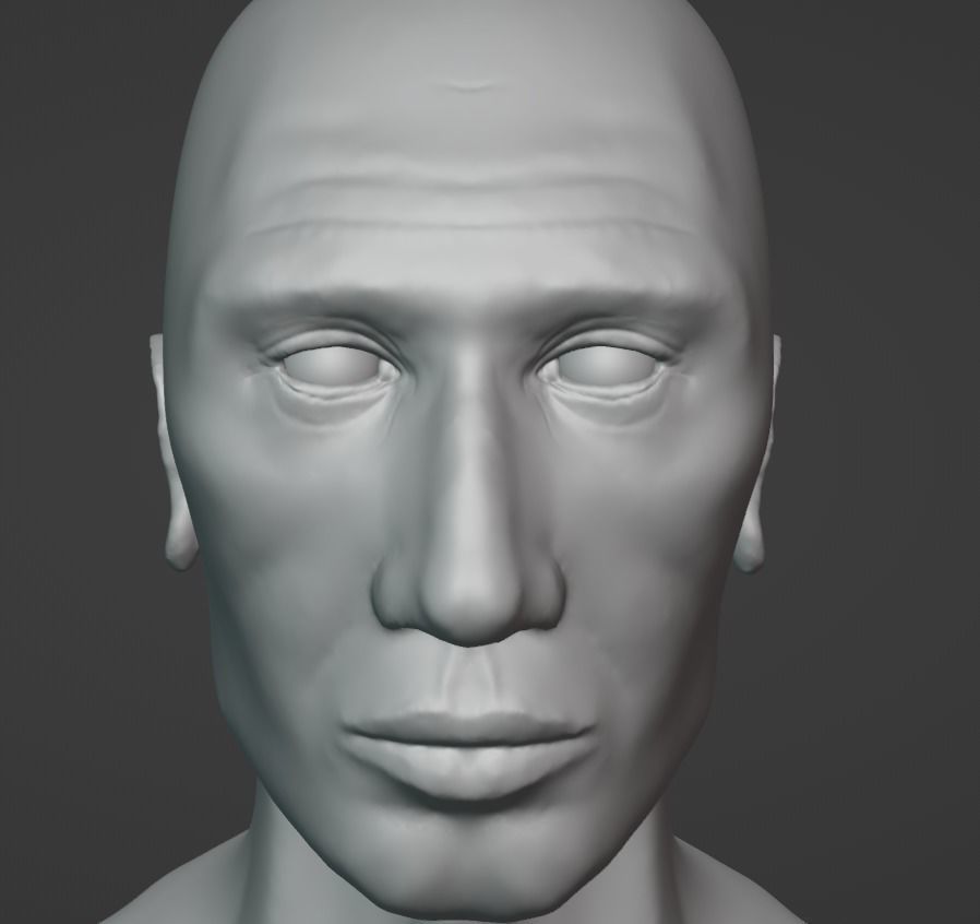 male body 3D model | CGTrader