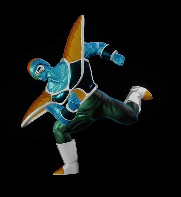 Burter from Dragon Ball Z - Chess Pack 3D model 3D printable | CGTrader